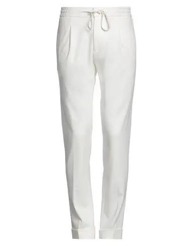 PAOLO PECORA Straight Leg Pants - Off White