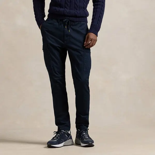 Ralph Lauren Stretch Slim Fit Twill Cargo Pant - Aviator Navy