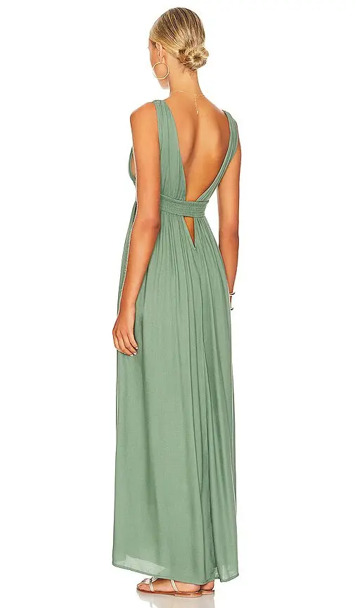 halter maxi beach dress Tide Pool Crochet Halter Maxi Dress Small