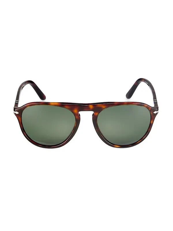 Persol 55mm Aviator Sunglasses