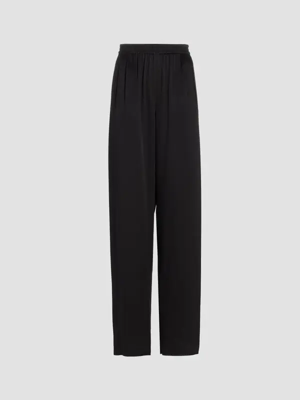 Giorgio Armani Pull-on Silk Trousers