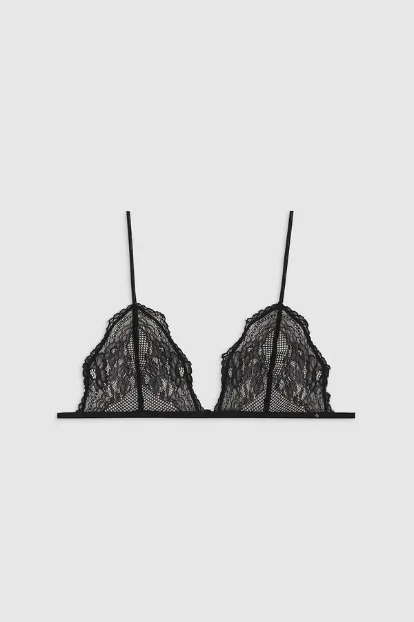 ANINE BING Amina Bra - Black