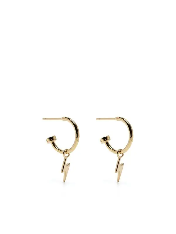 STOLEN GIRLFRIENDS CLUB Bolt Anchor Sleeper Earring - Gold