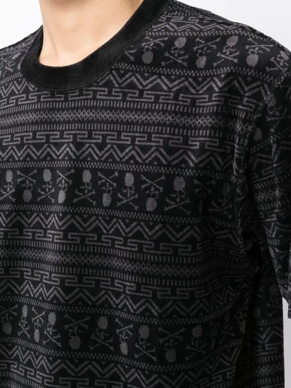 MASTERMIND WORLD Abstract-pattern Short-sleeve T-shirt