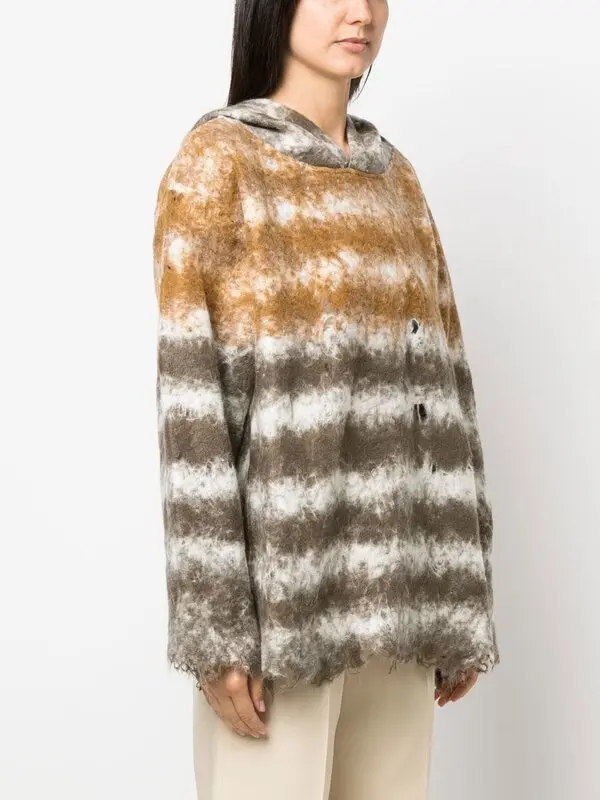 VITELLI Stripe-print Hoodie