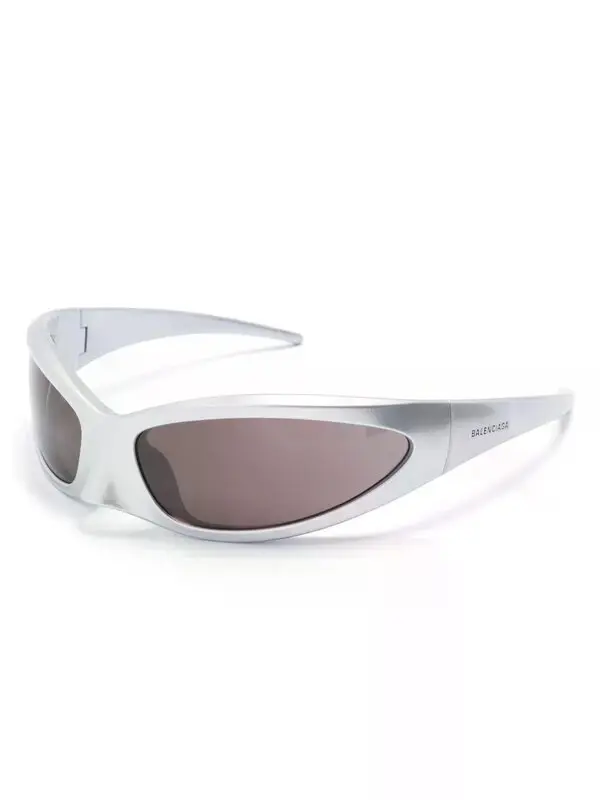 Balenciaga Skin Cat Sunglasses - Silver