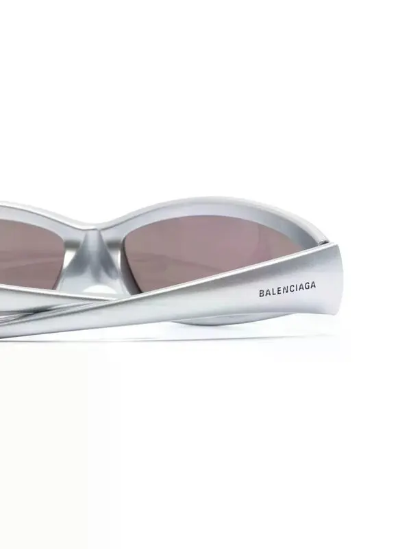 Balenciaga Skin Cat Sunglasses - Silver