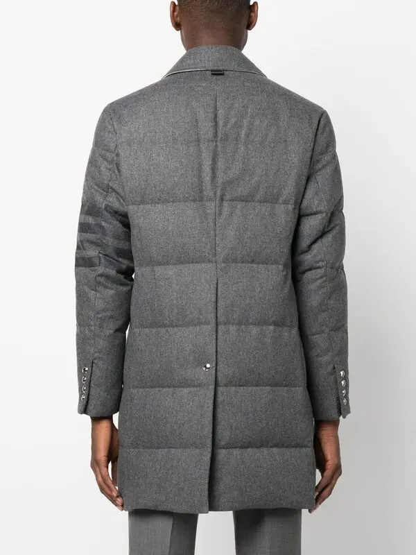 Thom Browne 4-bar Padded Coat