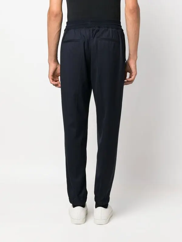 Zegna High Performance™ Wool Joggers - Blue