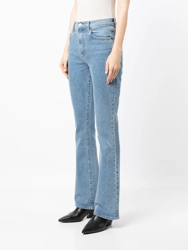 LE JEAN Remy High-waisted Flare Jeans
