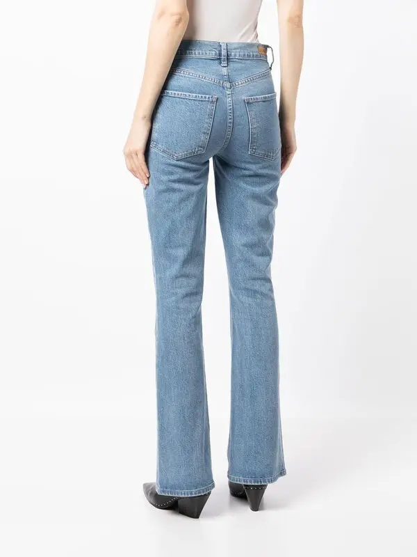 LE JEAN Remy High-waisted Flare Jeans