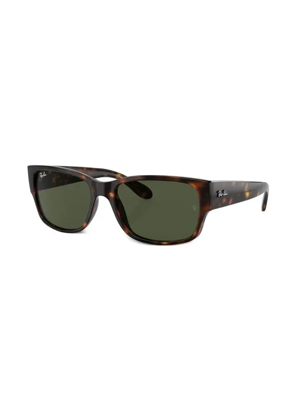 Ray-ban Tortoiseshell Rectangle Frame Sunglasses