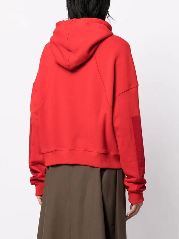 Goen.j High-neck Cotton Hoodie