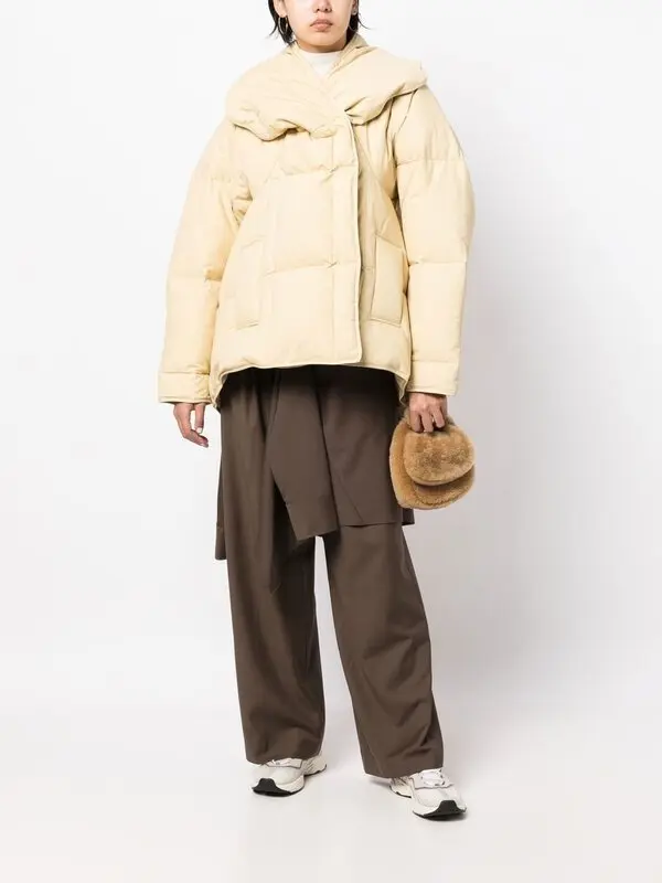 Goen.j Oversize Padded Jacket - Neutrals