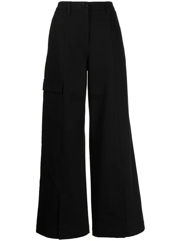 Goen.j Wide-leg Cargo Trousers
