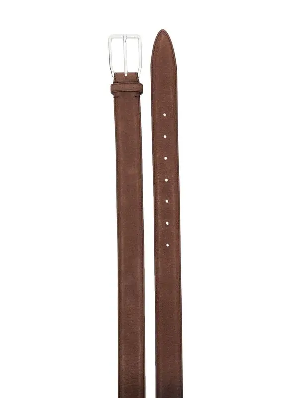 Brunello Cucinelli Suede Buckle Belt