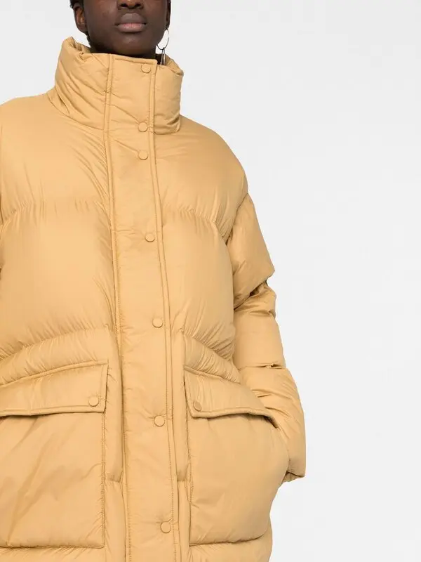 STAND STUDIO Edna Puffer Coat - Brown