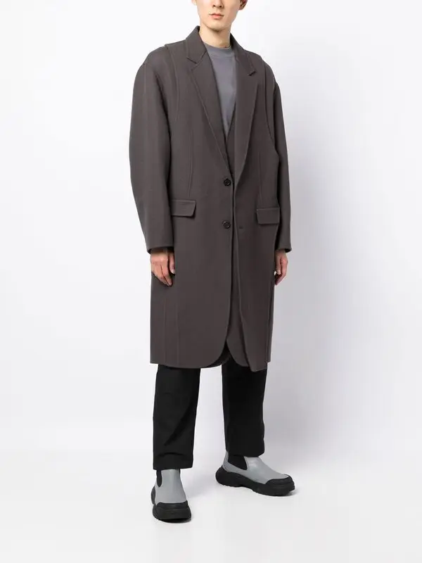 SONGZIO Wool Asymmetric Coat
