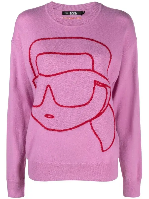 Karl Lagerfeld Ikon 2.0 Crew Neck Sweater