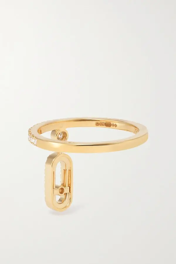 Messika Move Uno Tassel 18-karat Diamond Ring