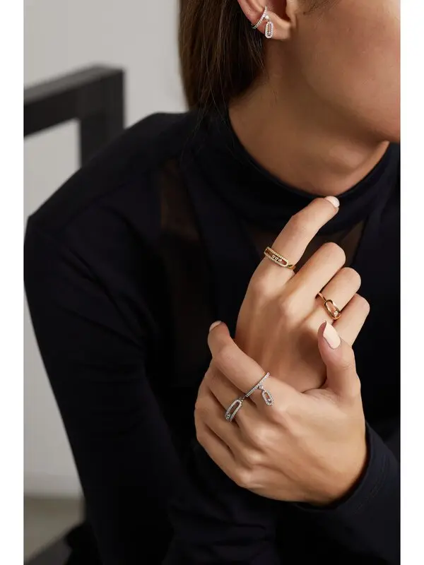 Messika Move Uno Tassel Diamond Ring
