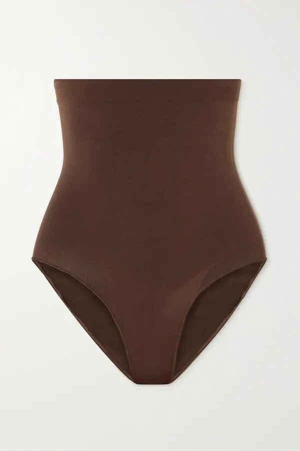 SKIMS Seamless Sculpt High Waist Brief - Brown