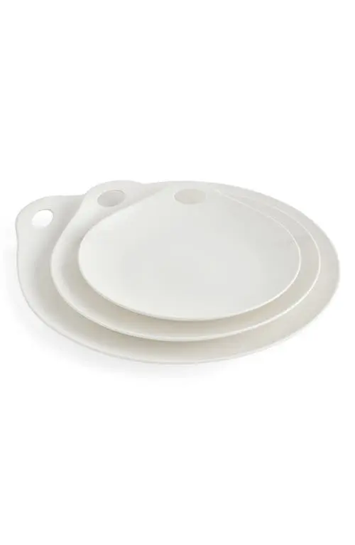 NAMBE Portables Round Platter - White