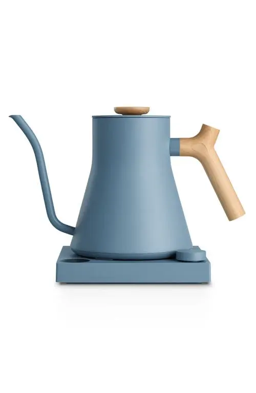 FELLOW Stagg Ekg Pro Electric Kettle - Hazy Blue/maple