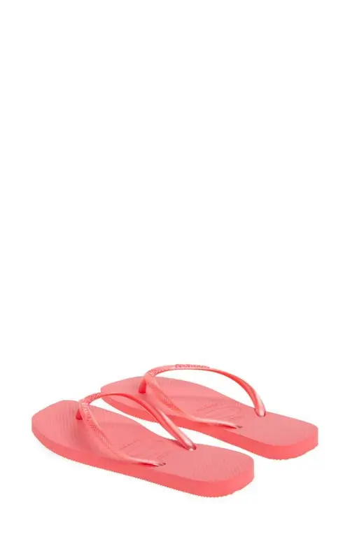 Havaianas Slim Square Flip Flop - Tropical Coral