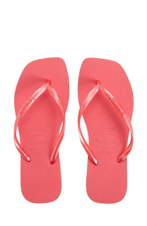 Havaianas Slim Square Flip Flop - Tropical Coral