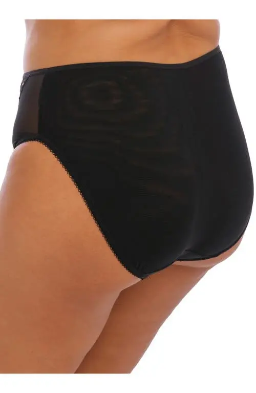 Elomi Namrah High Cut Briefs - Black