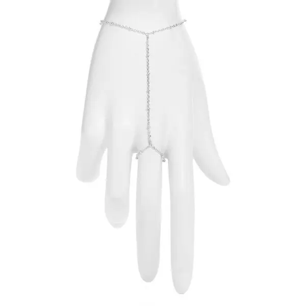 VIDAKUSH Hand Chain - Silver
