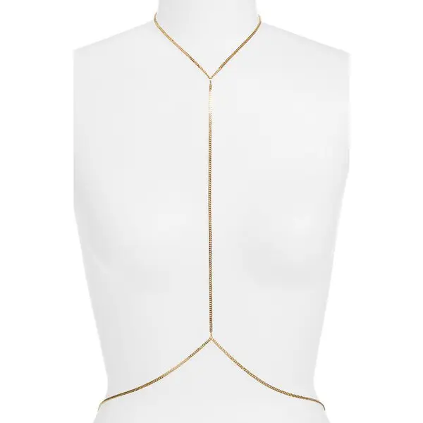 VIDAKUSH Cable Body Chain - Gold