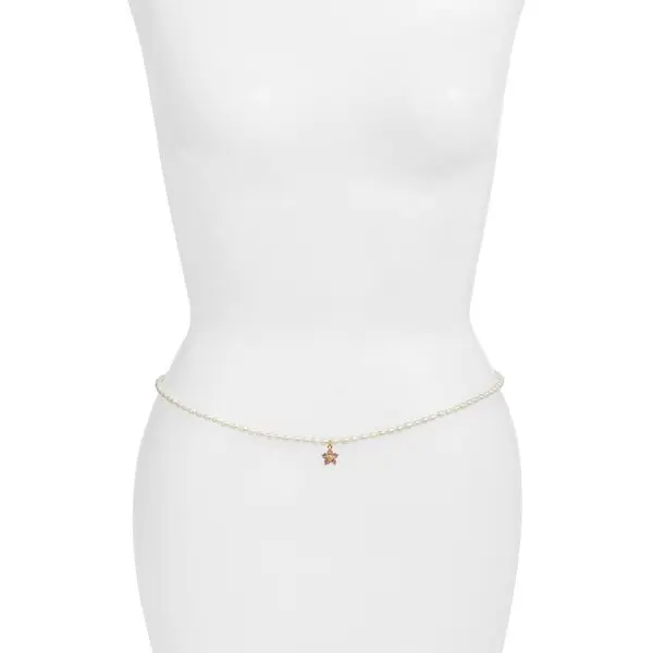 VIDAKUSH Freshwater Belly Chain - Pearl
