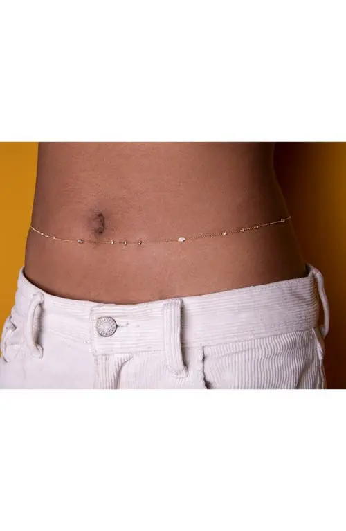 VIDAKUSH Crystal Station Belly Chain