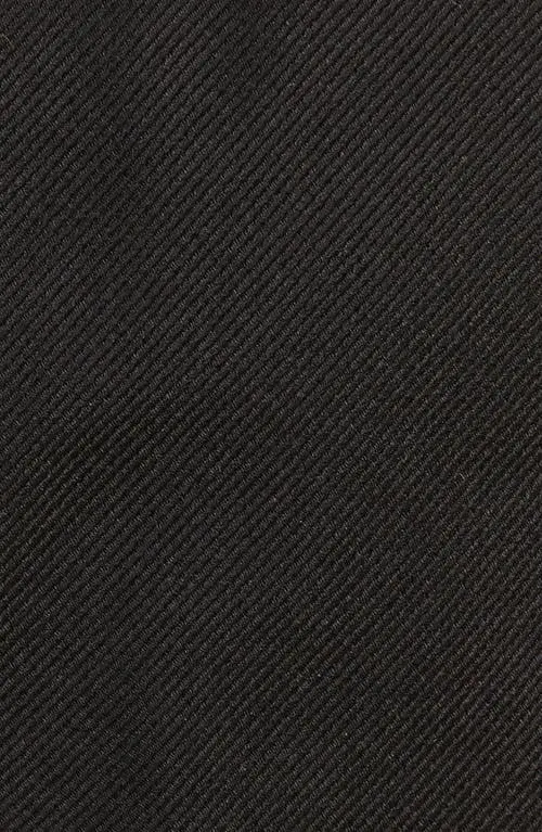 BOSS Solid Silk Neck Tie - Black