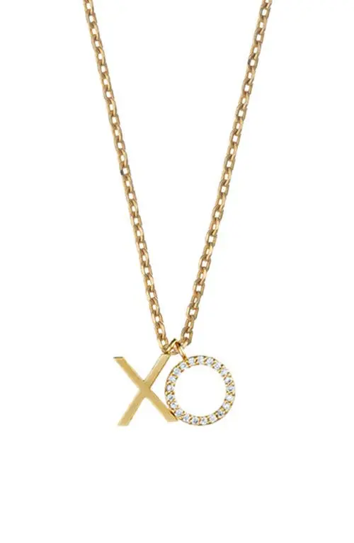Estée Lauder Xo Pendant Necklace - Gold