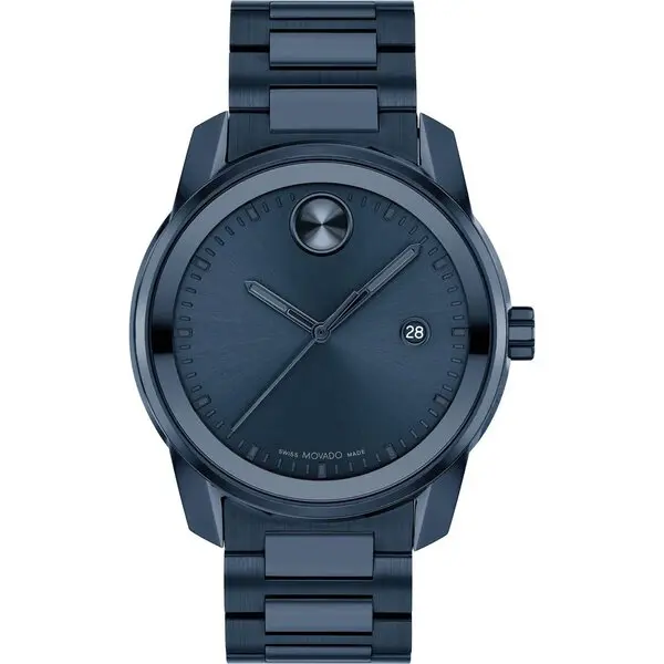 Movado Verso Bracelet Watch - Blue