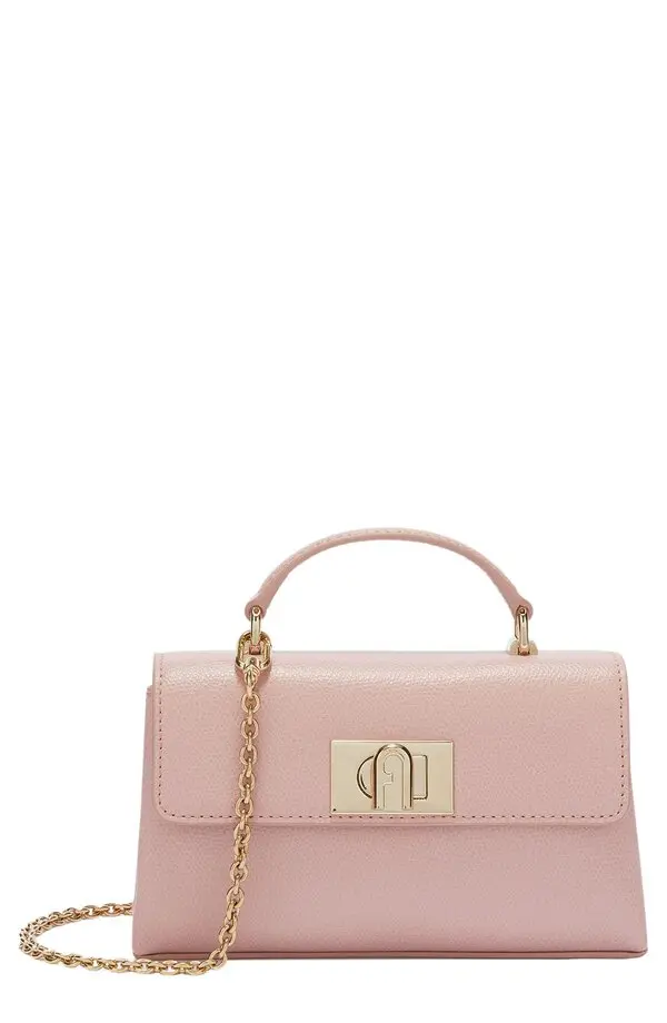 Furla 1927 Mini Leather Crossbody Bag
