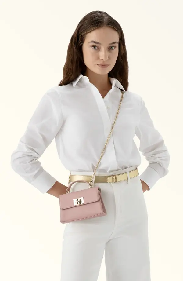 Furla 1927 Mini Leather Crossbody Bag