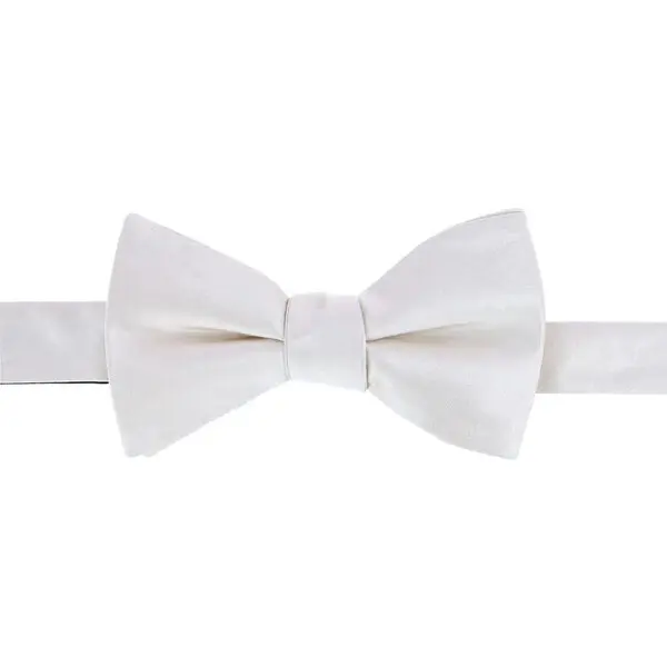Trafalgar Sutton Silk Bow Tie - Cream