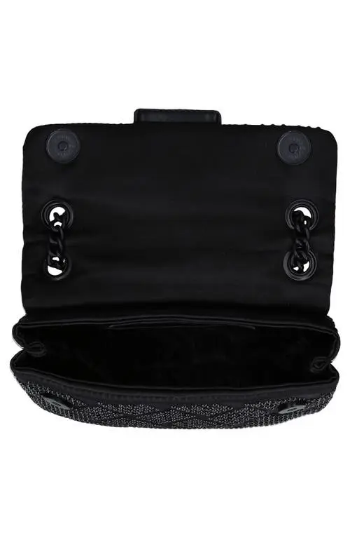 Kurt Geiger Mini Kensington Embellished Crossbody Bag - Black