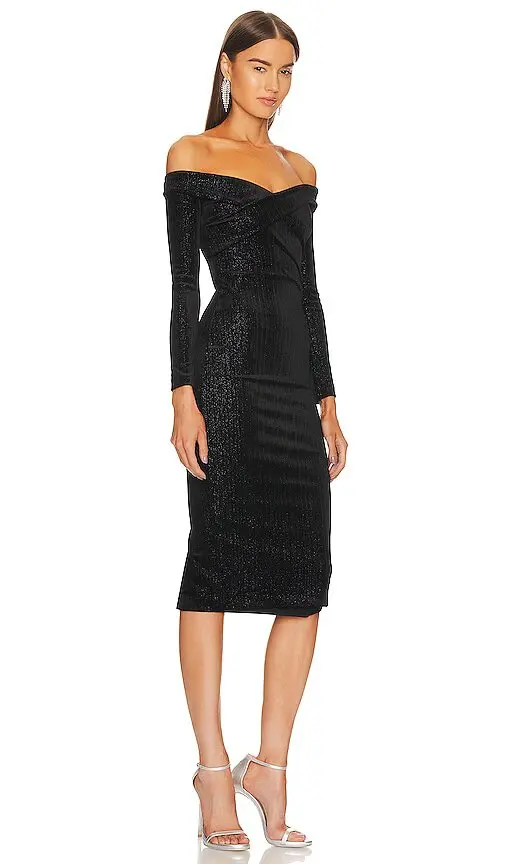 MICHAEL COSTELLO X Hana Midi Dress
