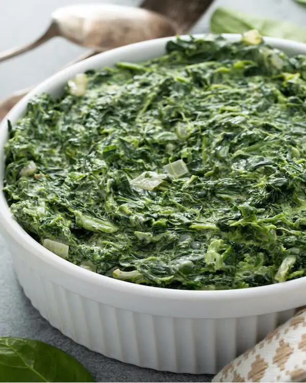 THE CAJUN TURKEY CO Spinach Madeleine With Smoked Gouda Cheese, Serves 4-6 - One-color