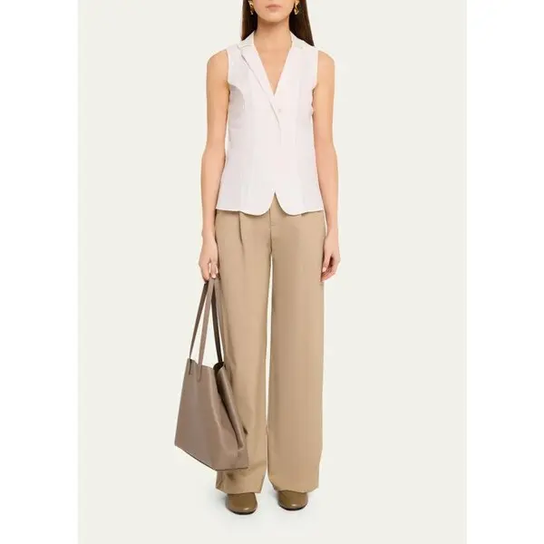 Akris Ai Medium Shoulder Bag - Taupe