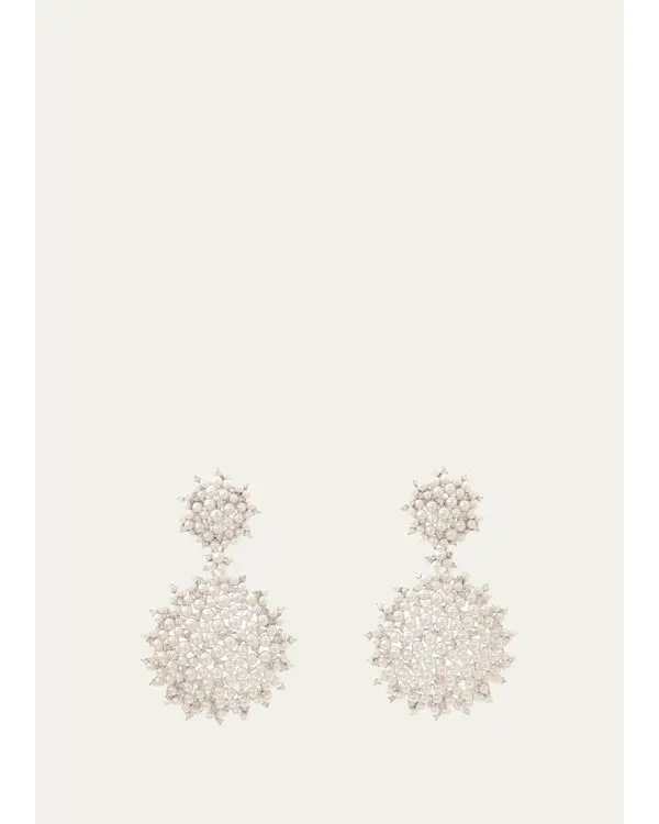 Paul Morelli Lagrange Pearl & Diamond Dangle Earrings