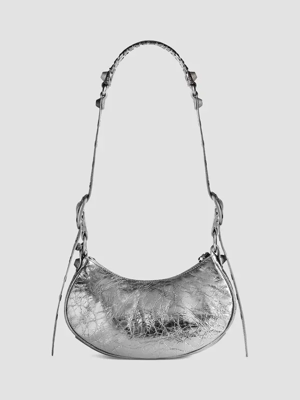 Balenciaga Le Cagole Shoulder Bag - Silver