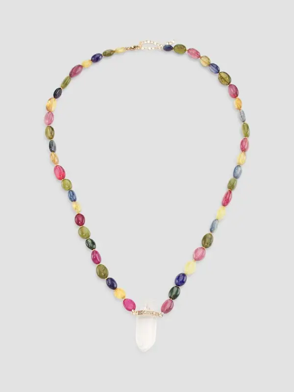 Jia Jia 14k & Multi-gemstone Pendant Necklace