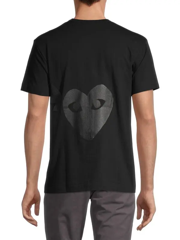 Play Comme Des Garcon 2 Hearts T-shirt
