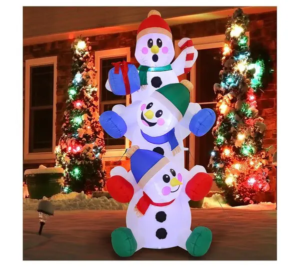 JOIEDOMI 6' Playful Snowmen